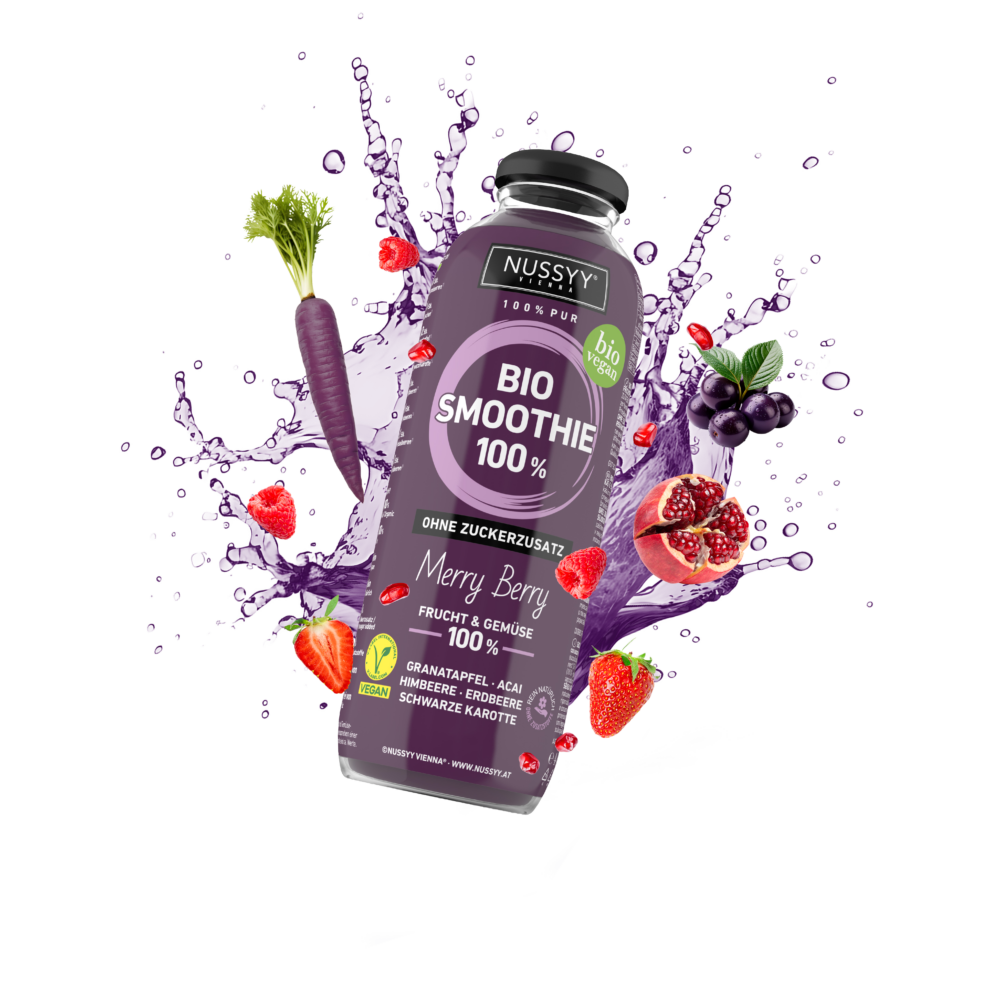Bio Smoothie 100 & - Merry Berry entdecken